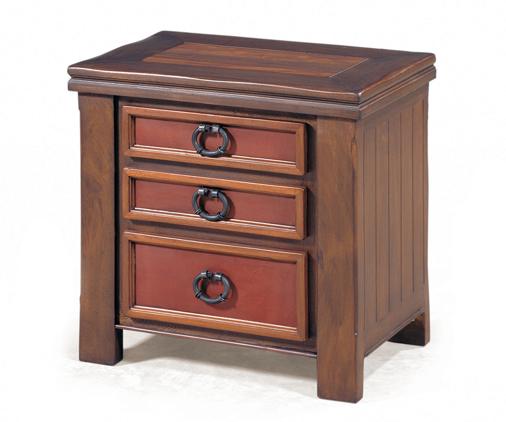 Nevada Leather Nightstand